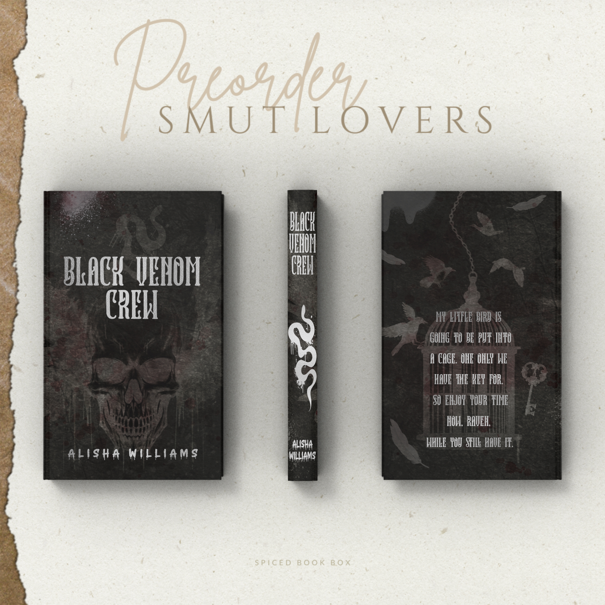 Spiced Book Box, Smut Lovers: The Conference Orlando, FL 2024 - Beventi